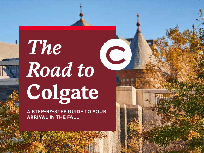 Welcome New Students | Colgate University