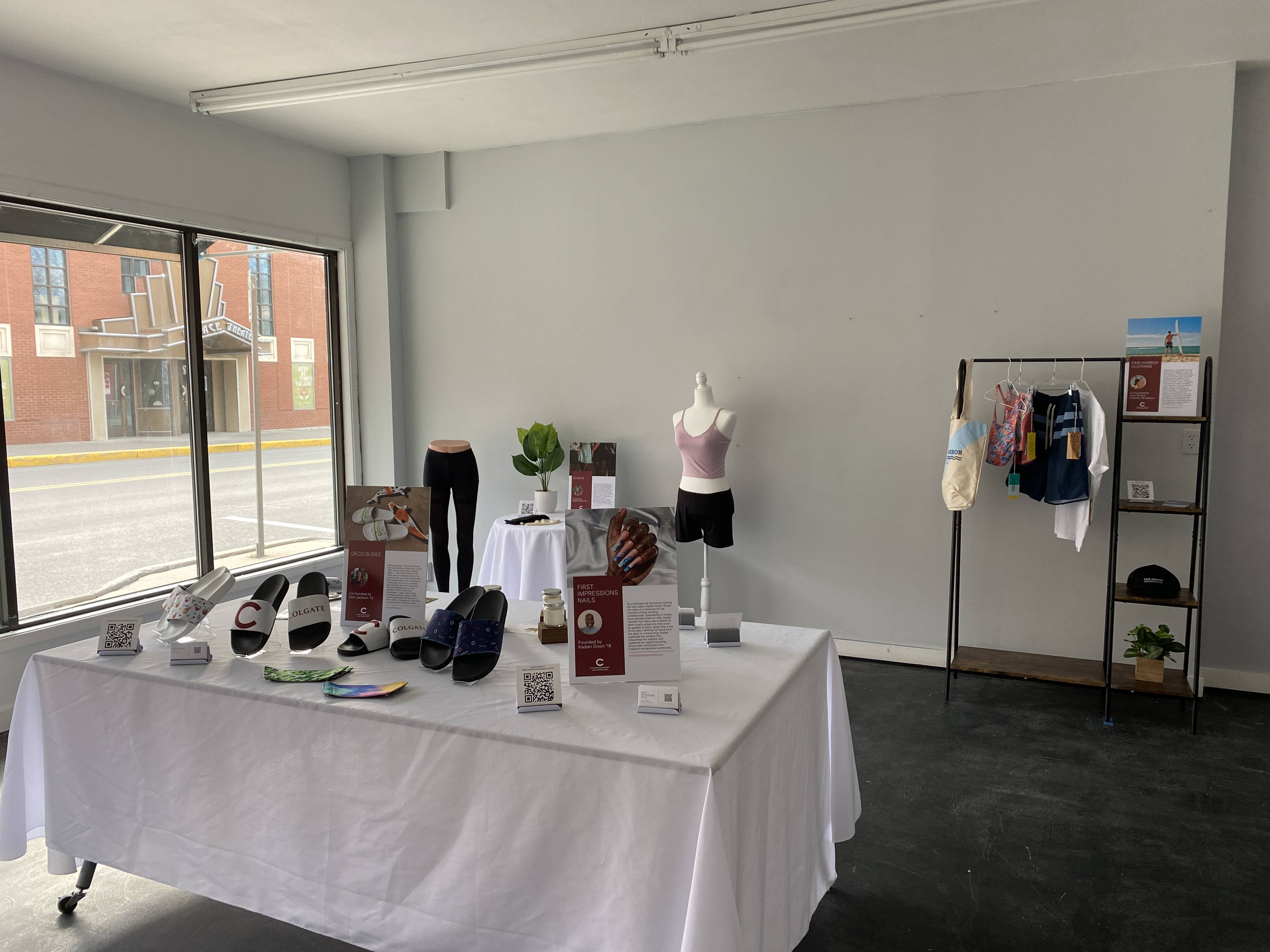 Pop-up Shop Showcases TIA Alumni Products | Colgate University